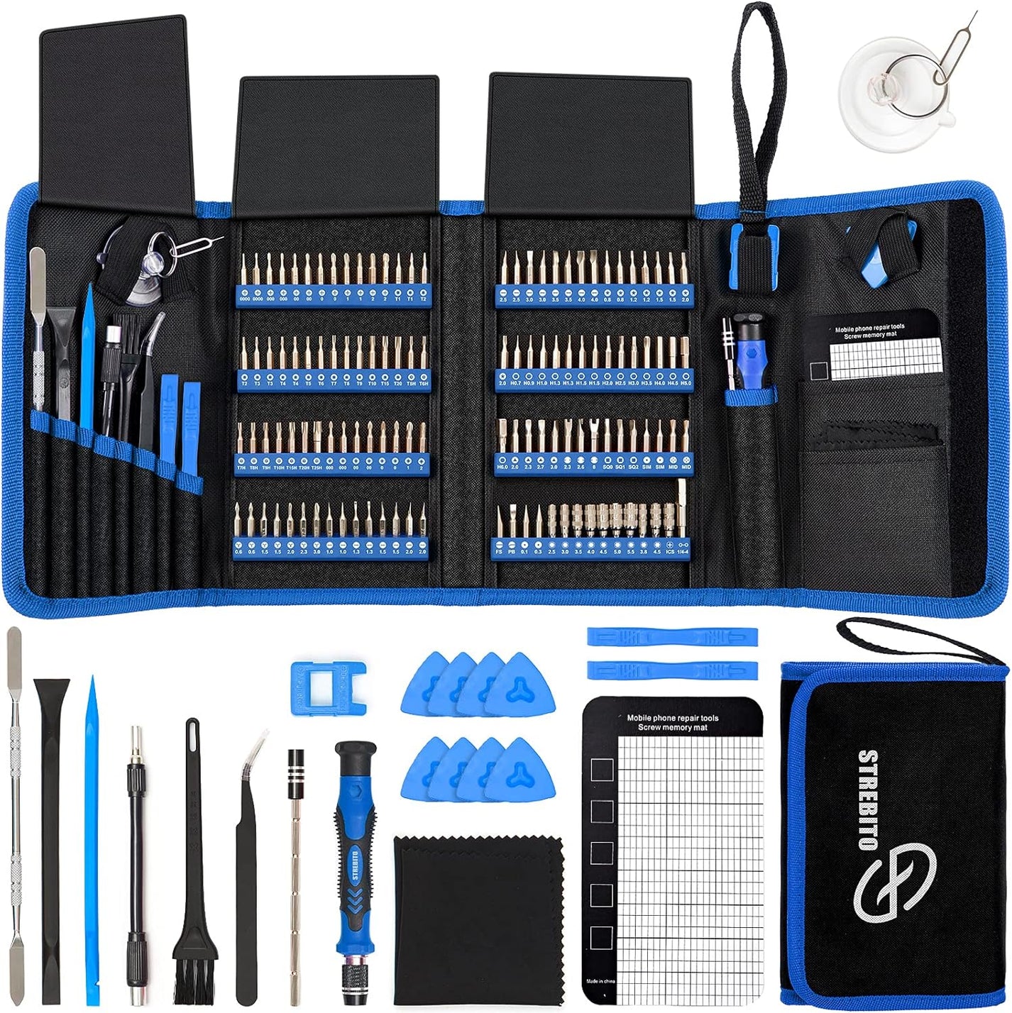 screwdriver set repair tool kit magnetic precision electronic screw ...